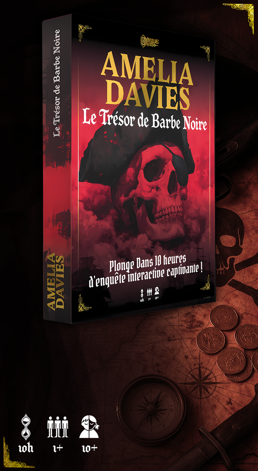 Amelia Davis – Le jeu d’enquête qui vous plonge dans l'Histoire – Amelia Davies